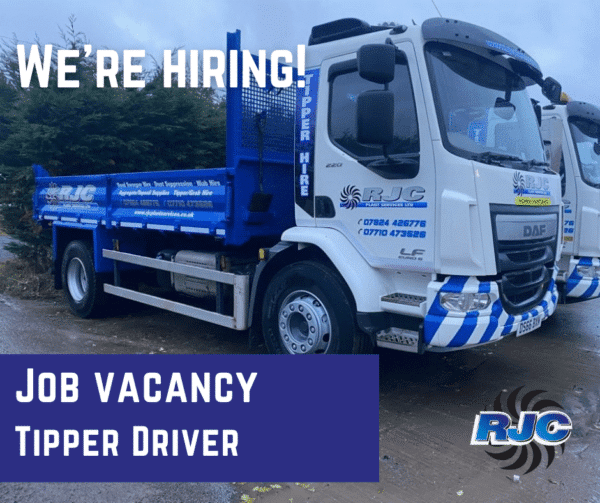 Tipper Driver Vacancy - Grab Hire and Road Sweeper Hire in Yorkshire