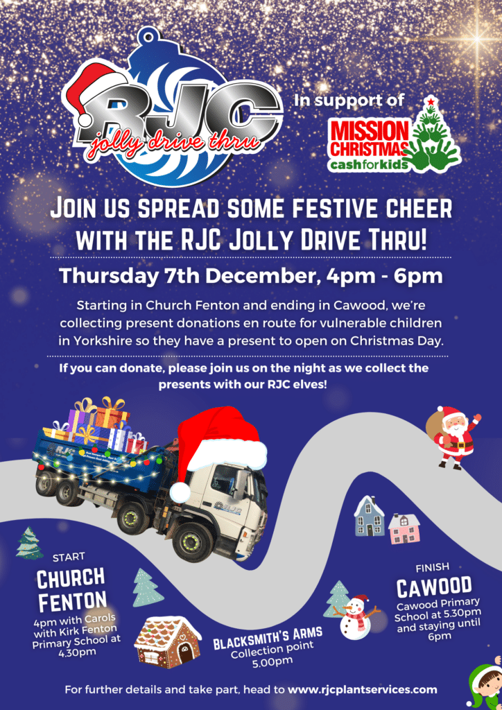 Get involved with the RJC Jolly Drive-Thru - Grab Hire and Road Sweeper ...